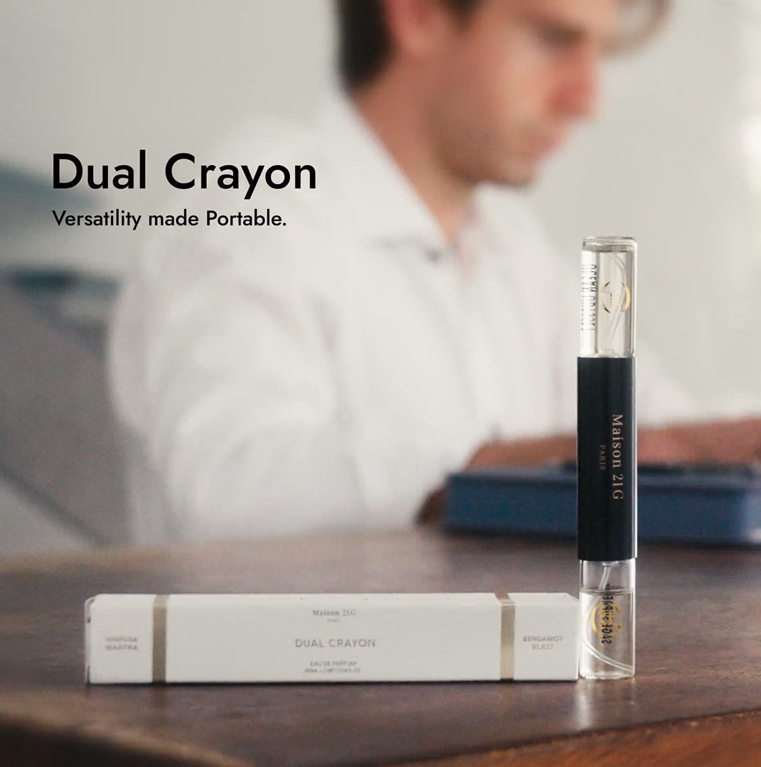 Dual Crayon Perfume Rose & Honey